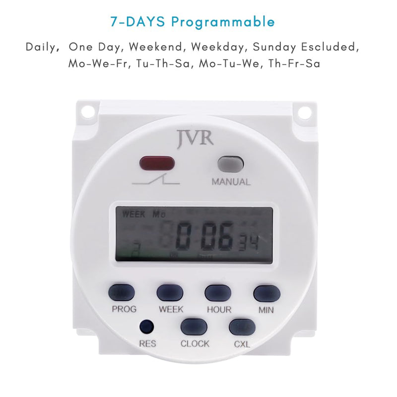 12V Timer Switch - Programmable, DC/AC/Solar Battery Powered | 12 Volt– NewNest Australia