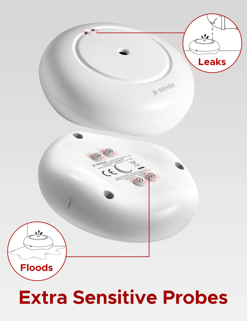 X-Sense Wi-Fi Water Leak Detector, Smart Water Sensor Alarm, Water Det– NewNest Australia