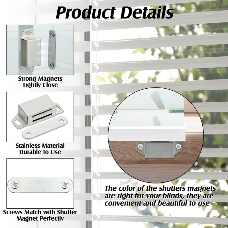 125 Pieces Shutter Metal Hardware Repair Plantation Shutters Tool Set – NewNest Australia