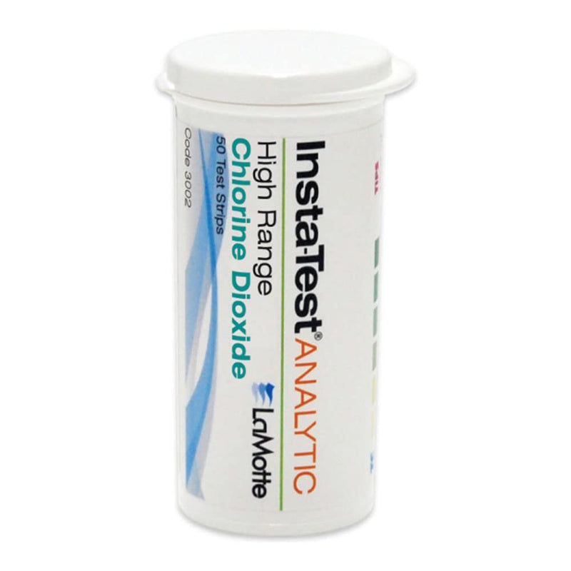 LaMotte Insta-Test 3002 Chlorine Dioxide Single Factor Test Strip, 0-5 ...