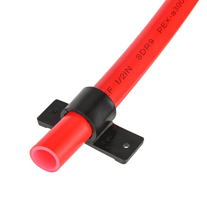 (Pack of 100) EFIELD 1/2-inch Two Hole Mount Pipe Clamps, Pipe Support ...