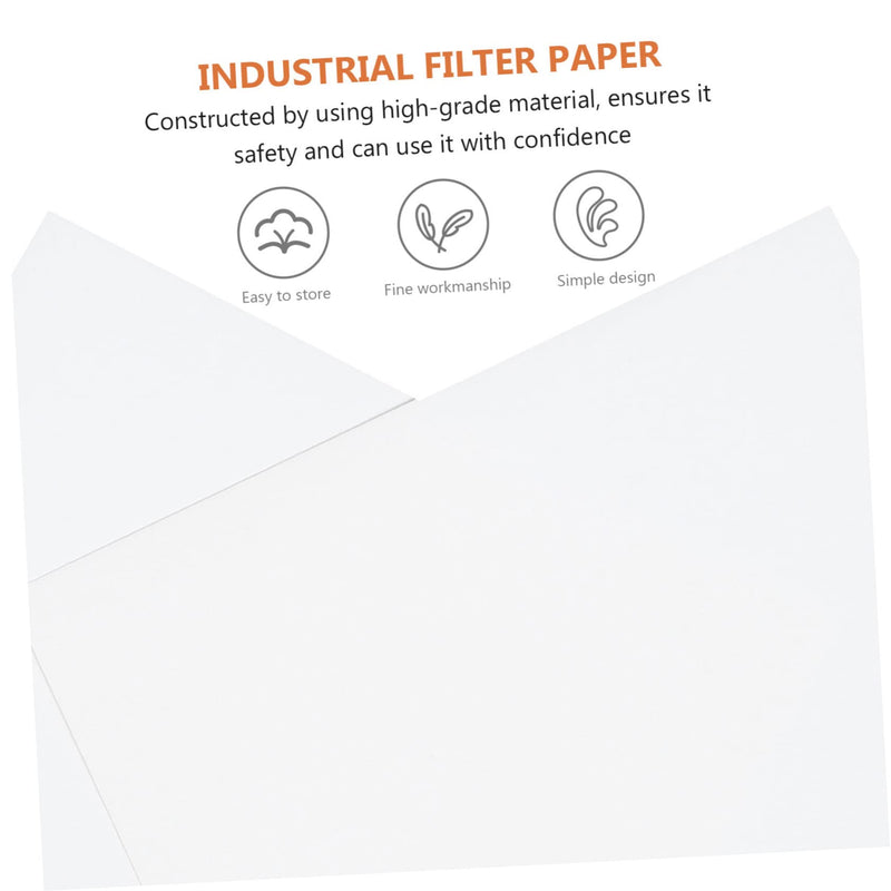 Mobestech 30 Sheets Laboratory Filter Paper Effluent Filter Lab Chroma ...