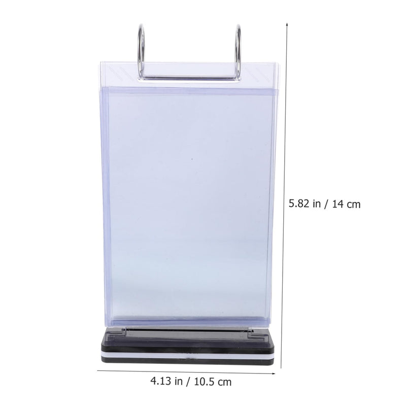 Poster Sign Holder Tabletop Bar Display Flip Menu Holder Desktop Displ ...