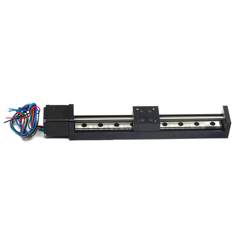150mm Effective Travel Length Mini Linear Rail Guide Lead Screw T6x1 w ...