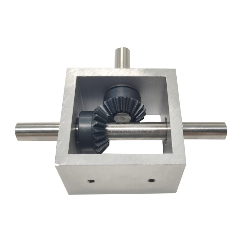 1:1 Right Angle Bevel Gearbox 1.5 Module 20 Teeth 90° Angle Drive Stee ...