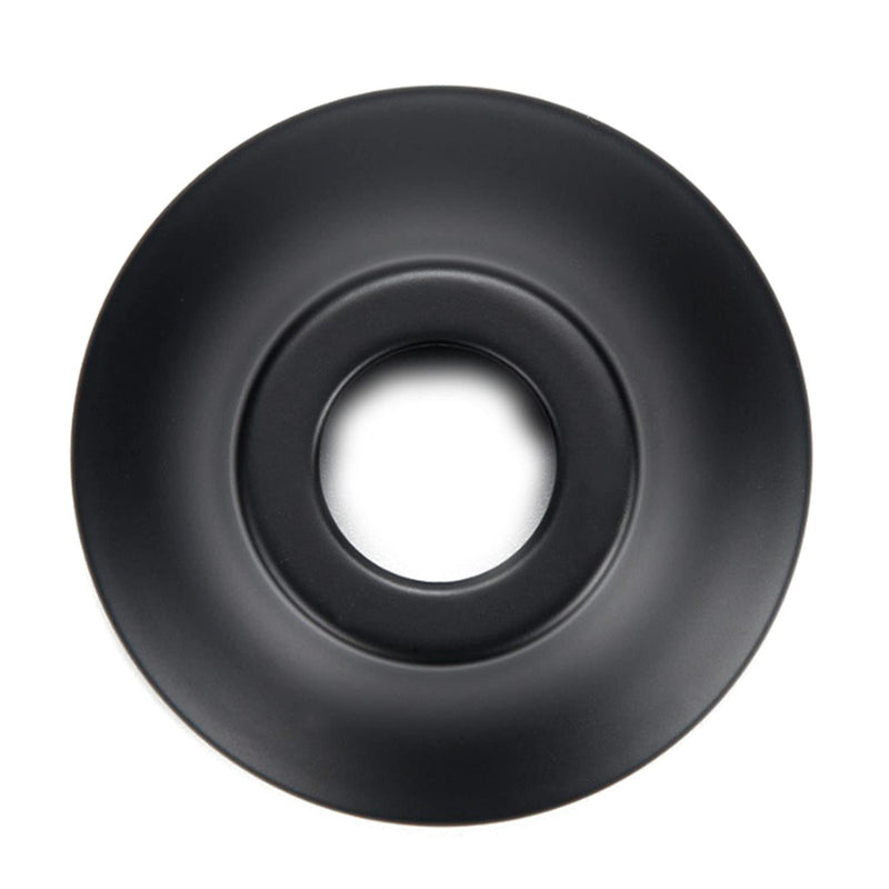 1/2" Stainless Steel IPS Bell Flange Matte Black 13/16 Opening x 2-3/4 ...