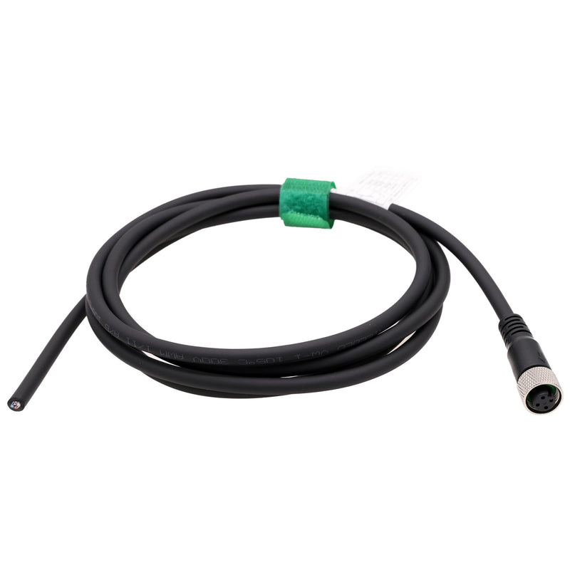 Sensor Encoder Actuator M12 A Coded 4 pin Female Shield Cable to Open ...