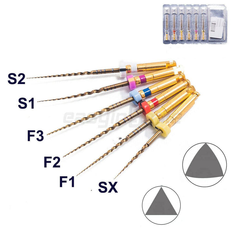 Dental Endodontic Endo Files X-Pro Gold Taper NITI Rotary Tip Endo Mot ...