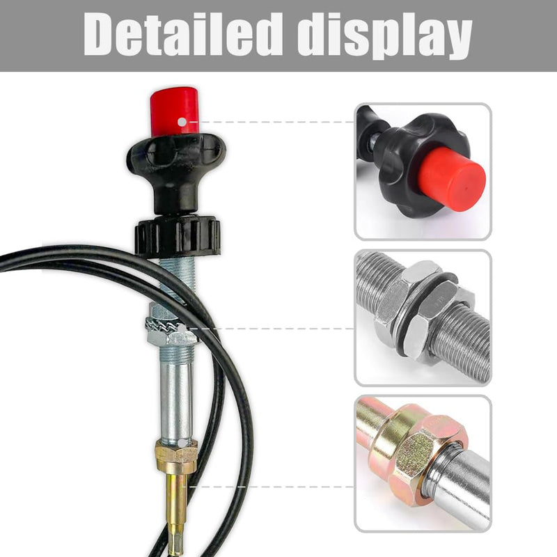 VCGTX06 6 Foot Heavy Duty Adjustable Vernier Locking Cable， Great for ...