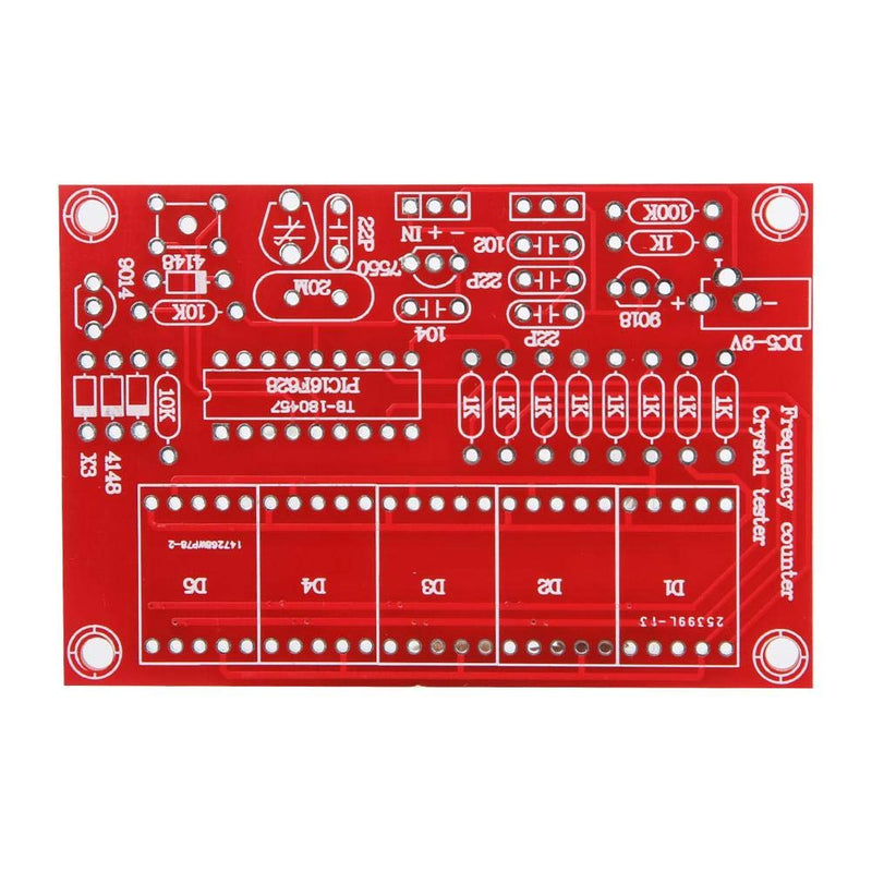 Crystal Oscillator Frequency Counter Tester Meter, DIY 1Hz-50MHz Frequ ...