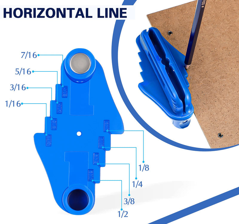 4 Pieces Center Scriber Center Marking Tool Line Scriber Woodworking O ...