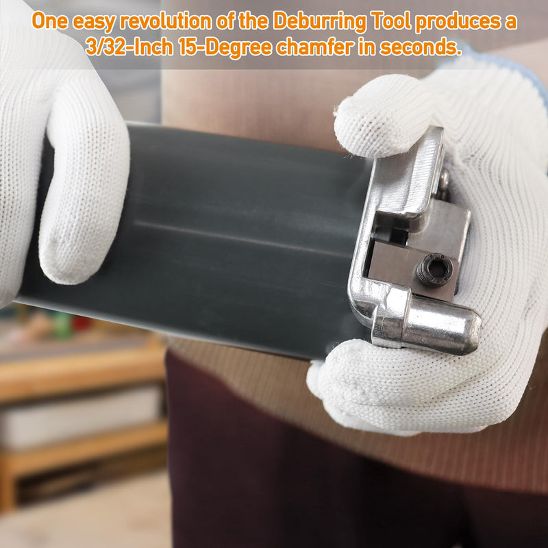 PVC Pipe Reamer Deburring Tool for Plastic PVC Pipe,Professional PVC P ...