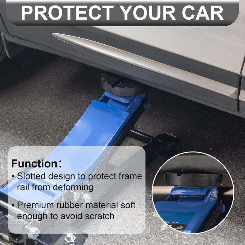 Universal Floor Jack Rubber Pad, Cross Beam Jack Adapter, Pinch Weld S ...