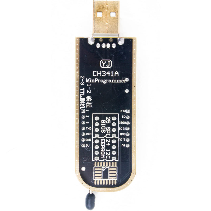 USB Programmer CH341A Series Burner Chip 24 EEPROM BIOS LCD Writer 25 ...