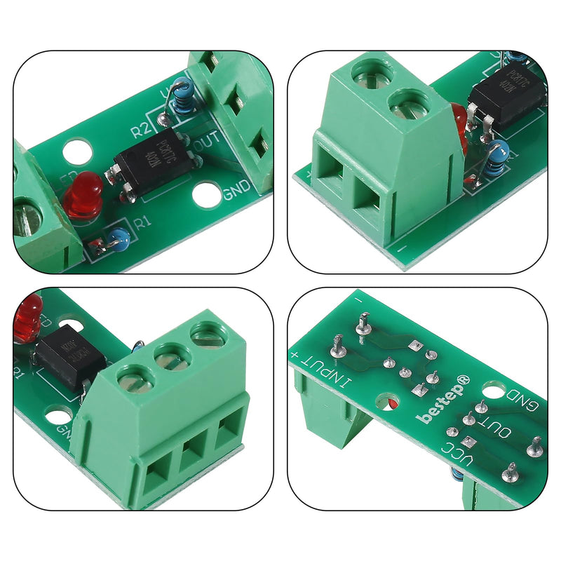 6pcs PC817 1 Channel Optocoupler Isolation Module 1CH Optocoupler PC81 ...