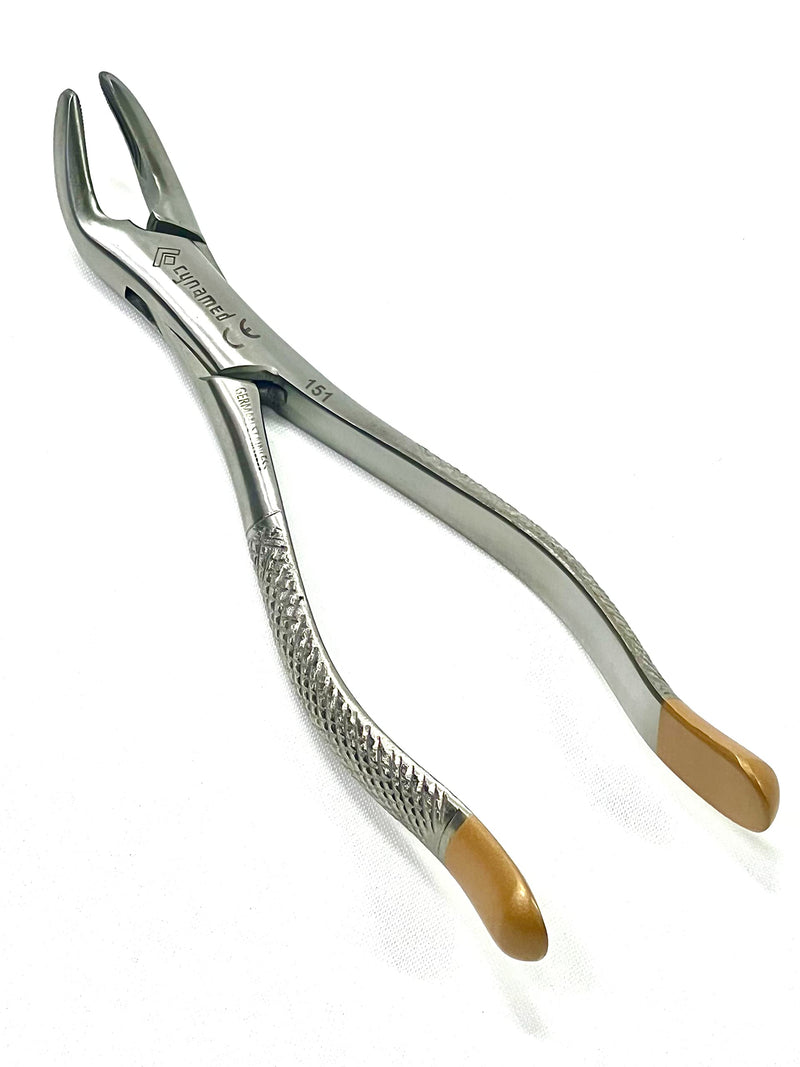 German Dental Extracting Forceps #151-Lower Bicuspid, Lower Incisor, L ...