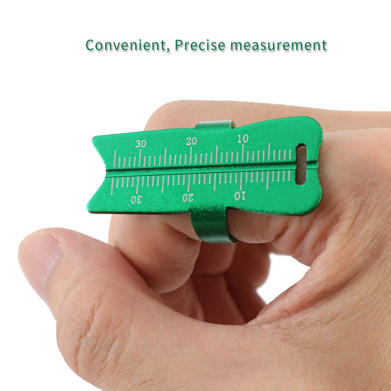 Endo Measuring Ring, Aluminium Endodontic File Ruler Dental Root Canal ...