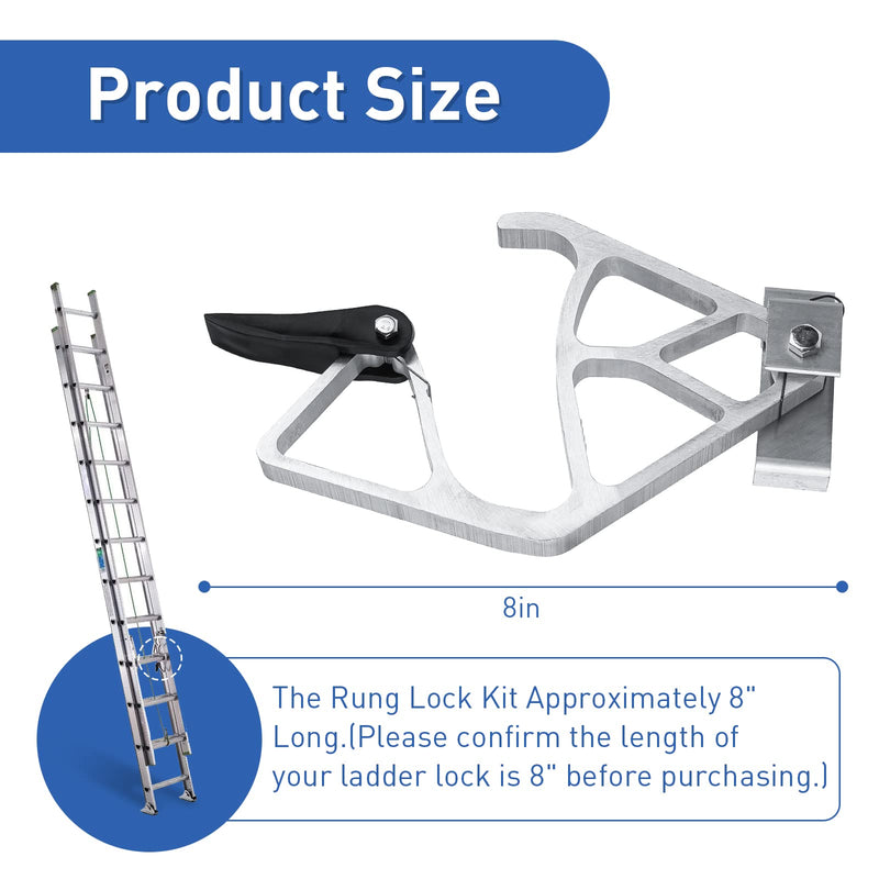 Extension Ladder Locks Fits for Werner 28-11 Rung Lock Kit, Extension ...