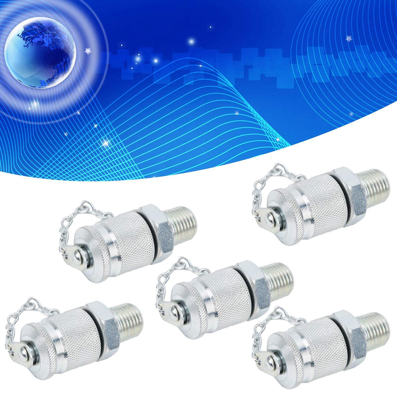 5Pcs Hydraulic Pressure Test Coupling Kit, Hydraulic Pressure Test Ada ...