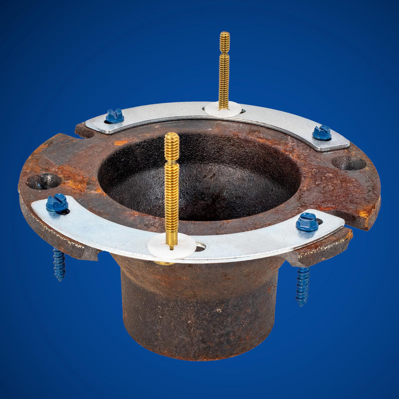 Fernco Fix-A-Flange Complete Universal Toilet Flange Water Closet Repa ...