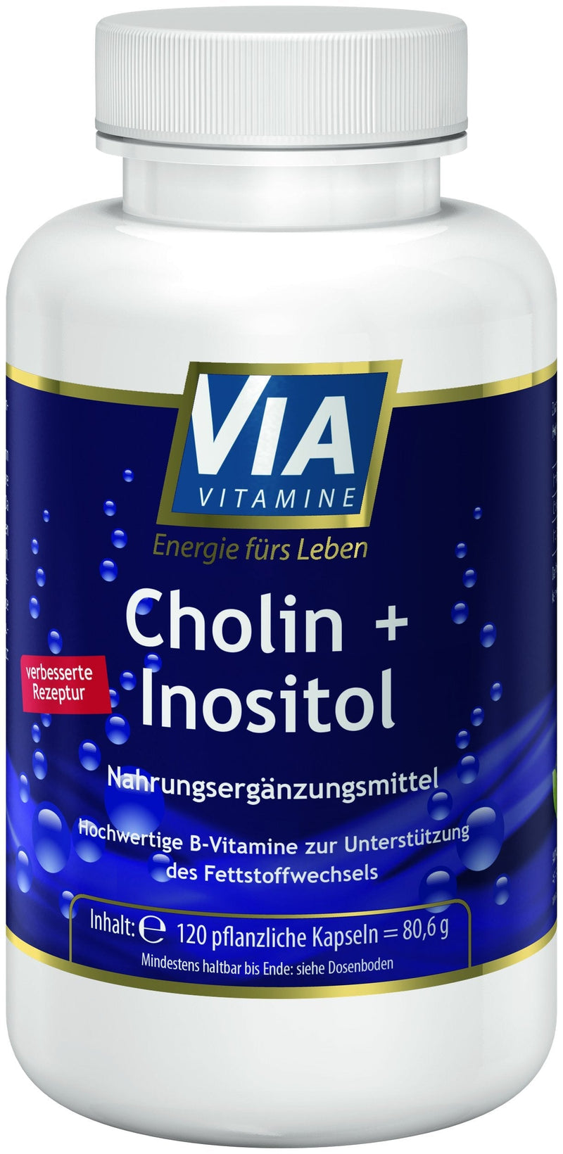 Choline & Inositol 120 caps– NewNest Australia