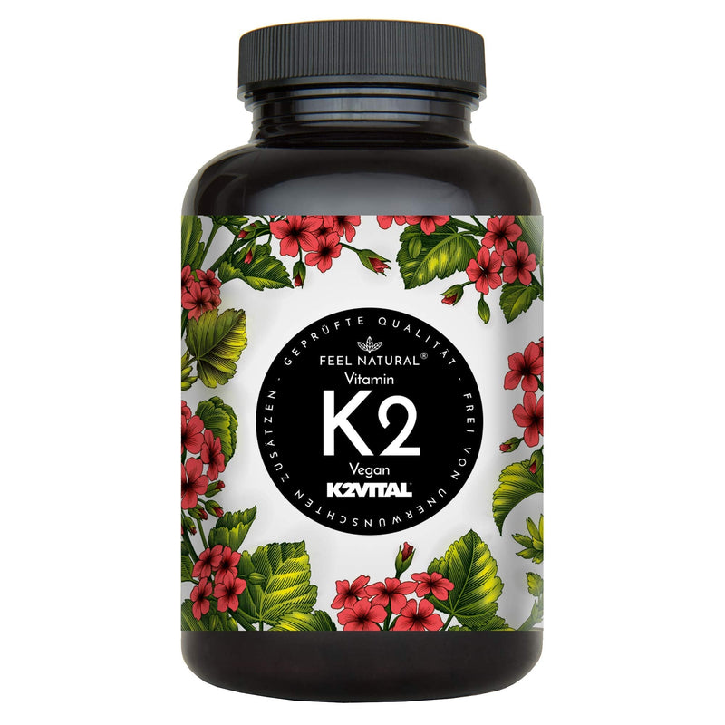 Vitamin K2 MK7-365 capsules - 200µg per capsule - top raw material ...