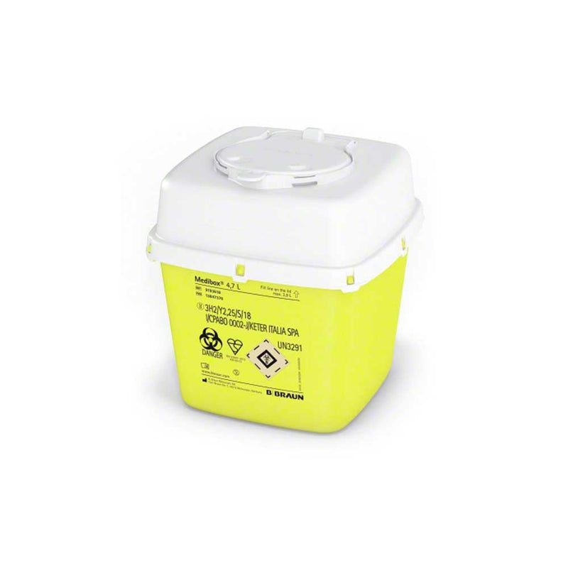 B.Braun Medibox® disposal container collection container cannula conta ...