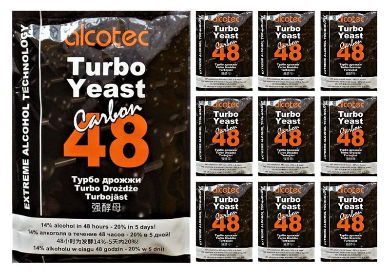 AlcoTec HUGBERT 48 Carbon Turbo, alcohol, fermentation yeast, yeast, l– NewNest Australia