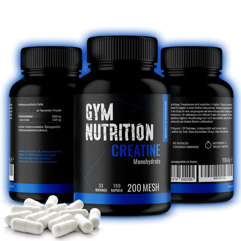 CREATINE (CREATINE) CAPSULES Caps - Creatine Caps high dosage I 100% P ...