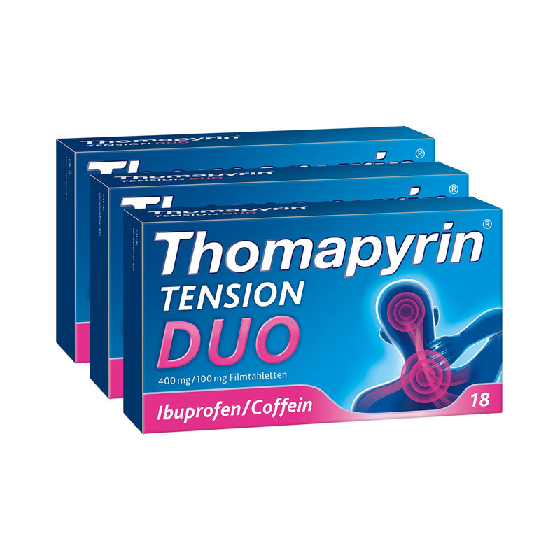 Thomapyrin TENSION DUO film-coated tablets - quick relief for severe h ...