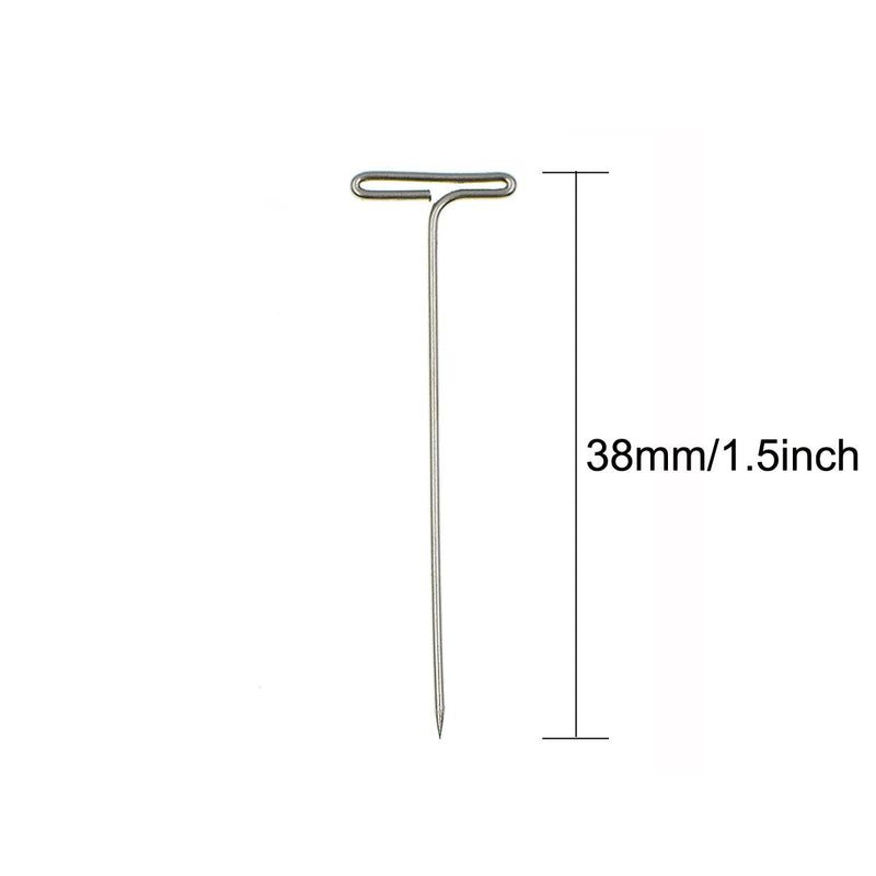 200 Pieces Stainless Steel T-Pins, 38mm/1.5inch | NewNest Australia