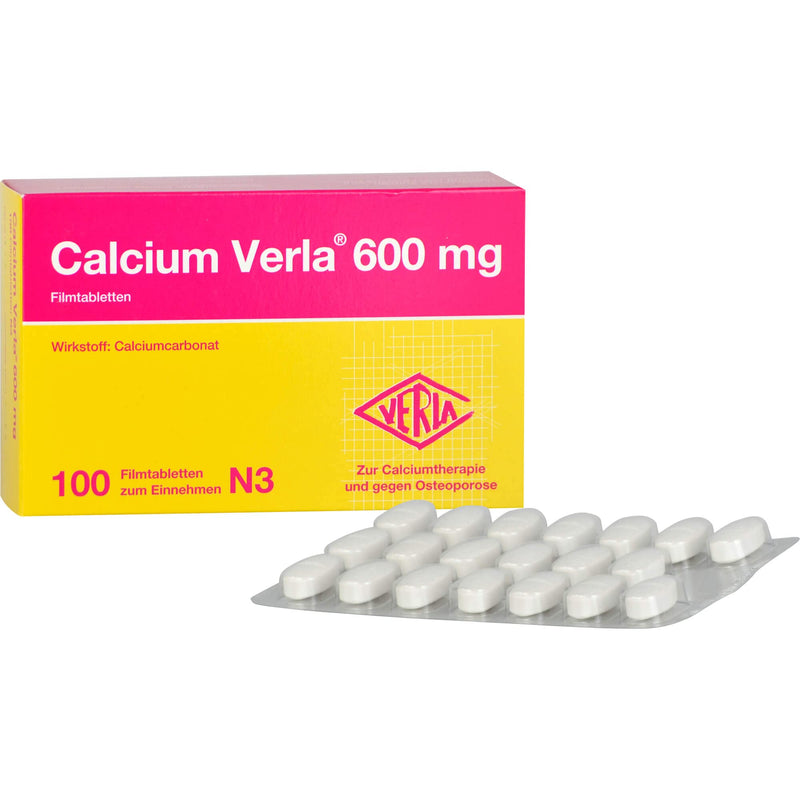 CALCIUM VERLA 600 mg film-coated tablets 100 pcs– NewNest Australia