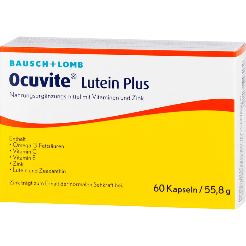 Dr. Gerhard Mann Ocuvite Lutein plus capsules, 60 capsules– NewNest ...