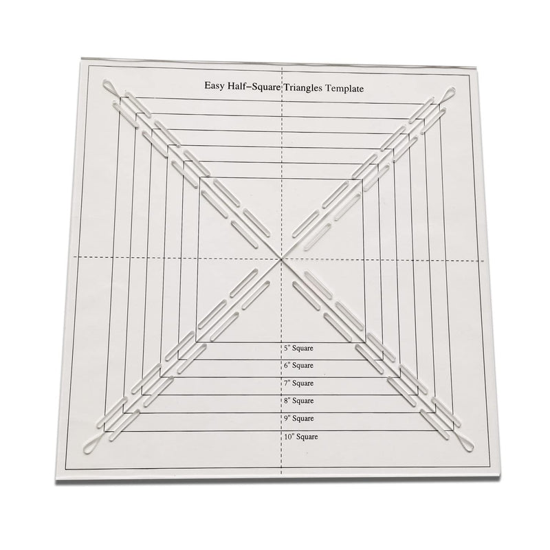 YICBOR Easy Half-Square Triangles Quilting Rulers and Template– NewNest ...