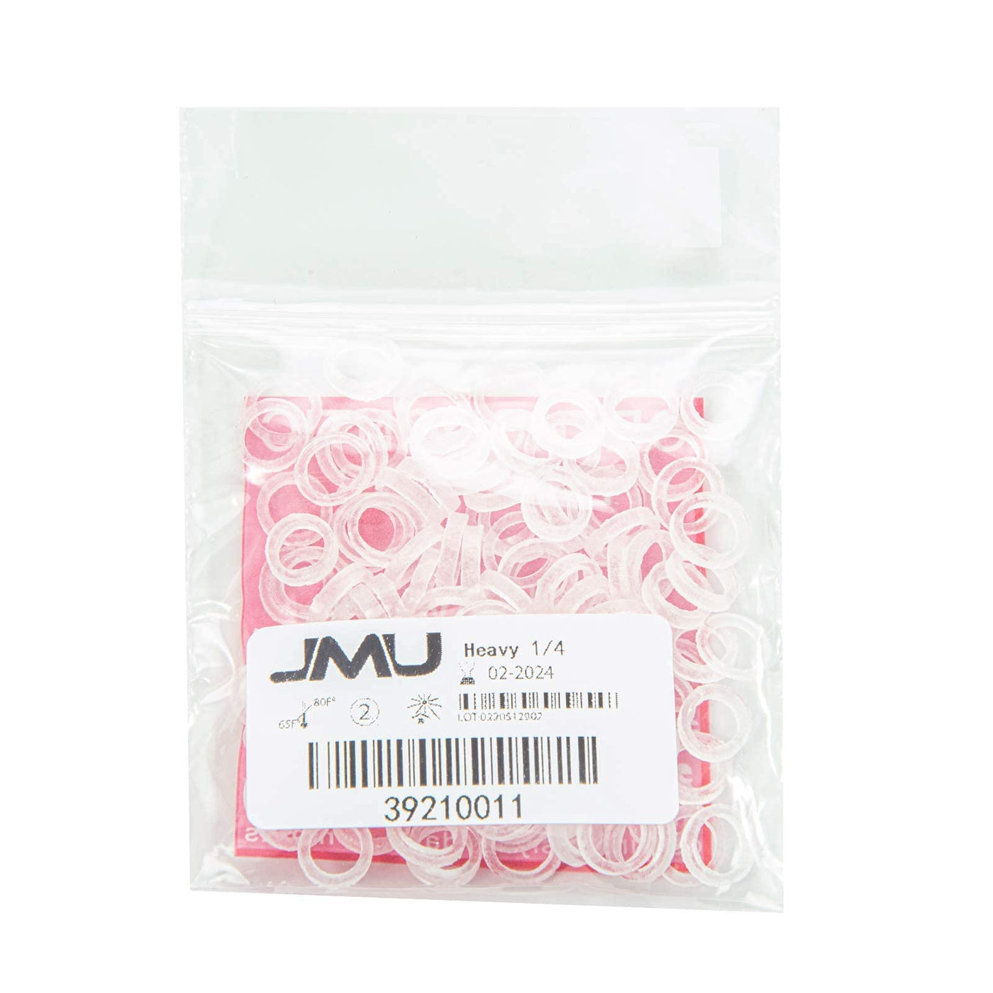 JMU Orthodontic Elastics 1/4 Inch 6.5oz Heavy 500 pack Intraoral Elast– NewNest Australia