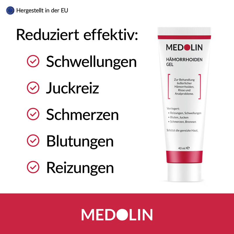 Medolin® hemorrhoid ointment - against swelling, itching, pain and ble ...