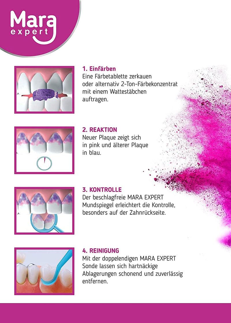 Tooth coloring tablets from MARA EXPERT, for adults and children ...