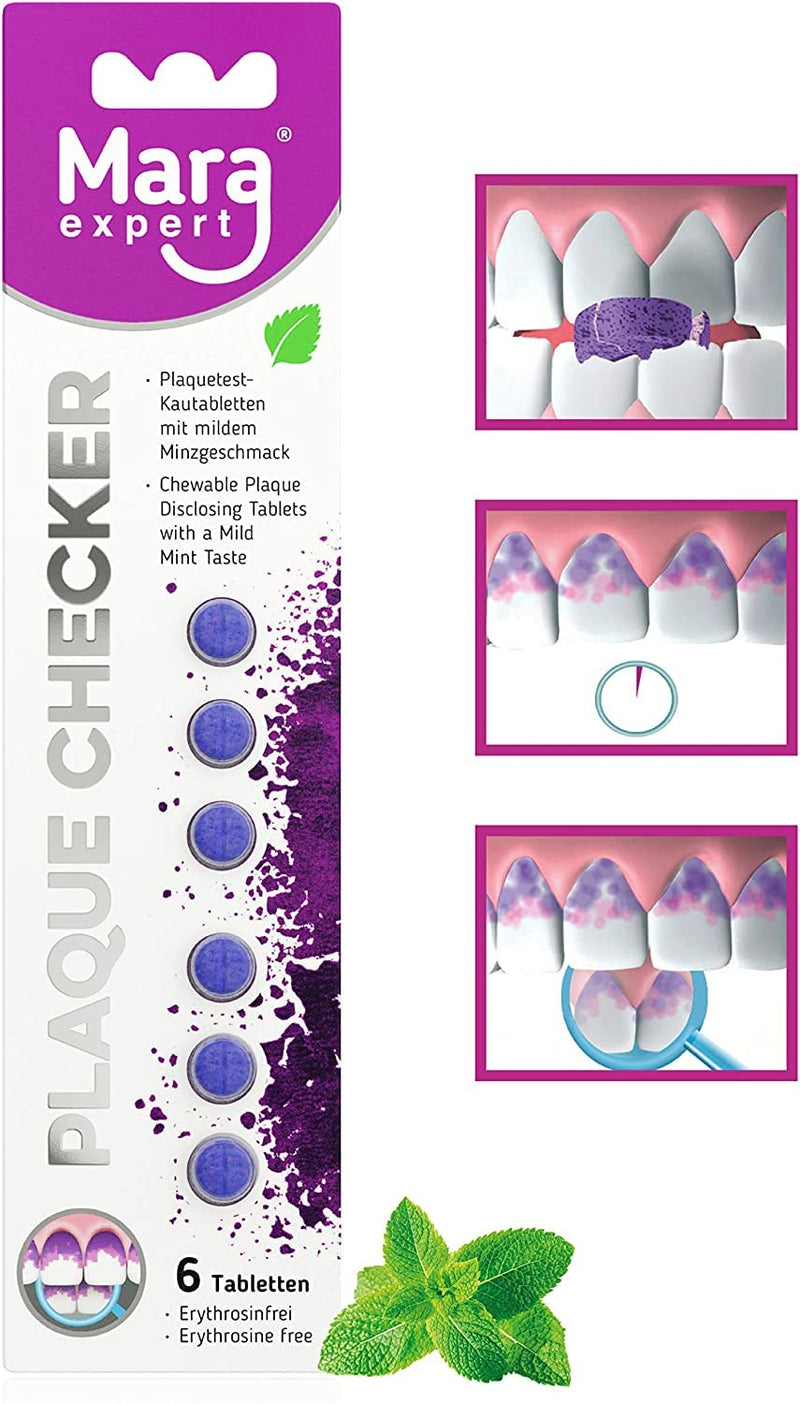 Tooth coloring tablets from MARA EXPERT, for adults and children, plaq ...