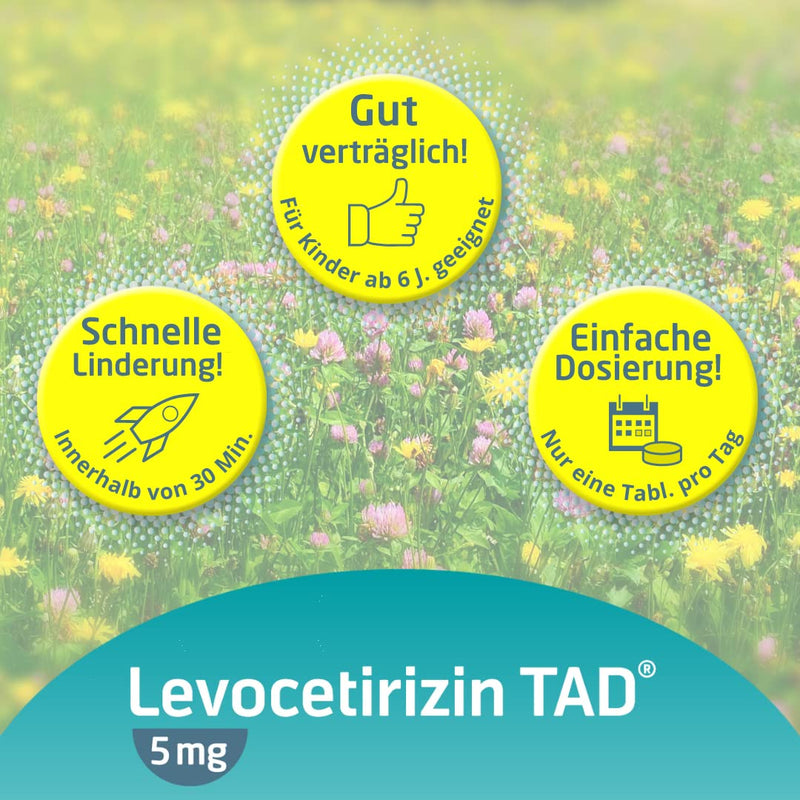 Levocetirizine TAD 5 mg: antihistamine for the treatment of allergic r ...