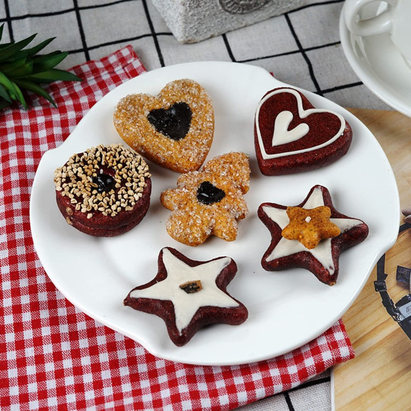 SurpriseSeptember Artificial Fake Biscuits, 6-Piece Realistic Chocolat ...