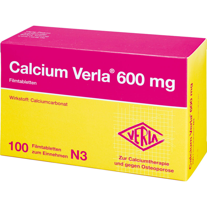 CALCIUM VERLA 600 mg film-coated tablets 100 pcs– NewNest Australia