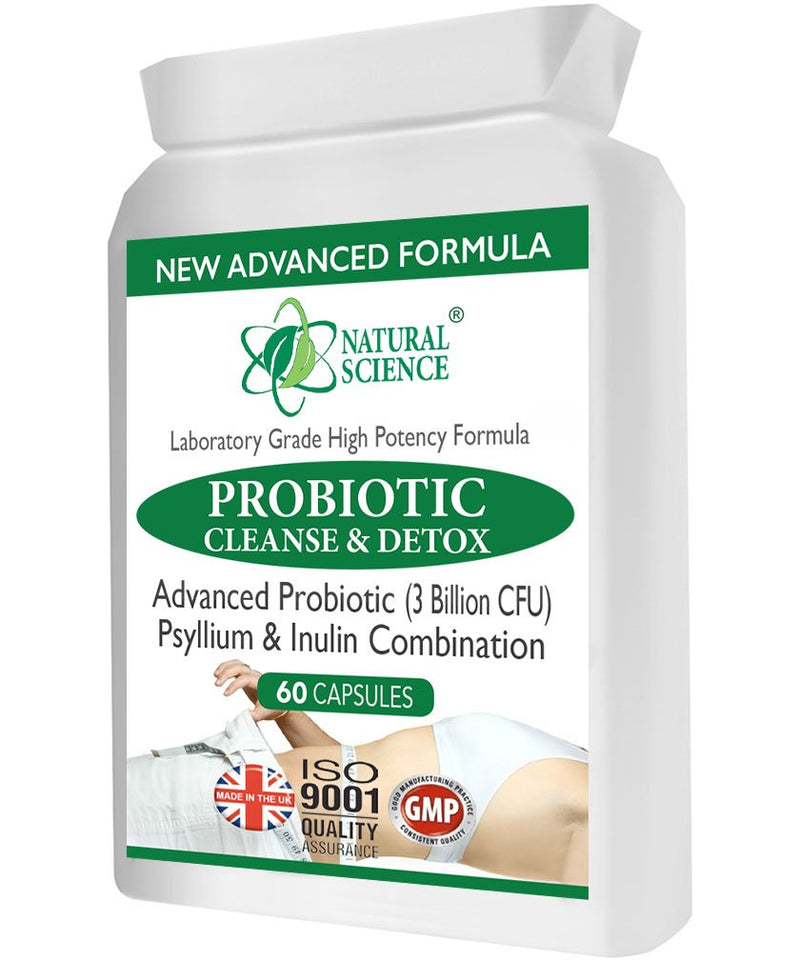 PROBIOTIC 3Billion CFU Cleanse Detox - All Combined in one Capsule - 3 ...
